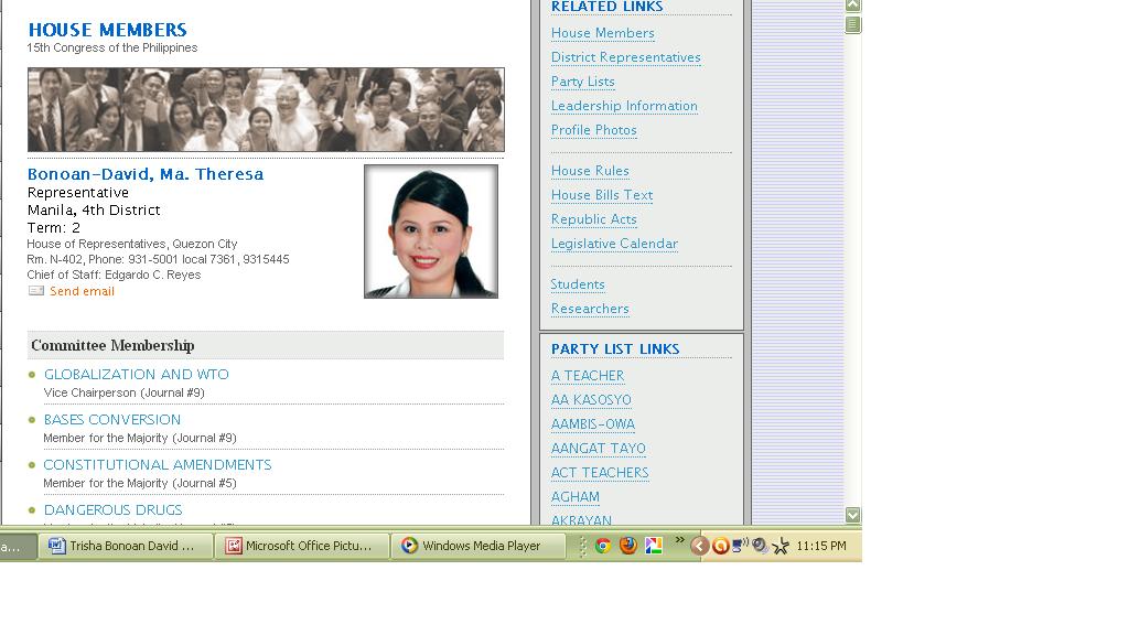 trisha bonoan david congress – THE FILIPINO SCRIBE