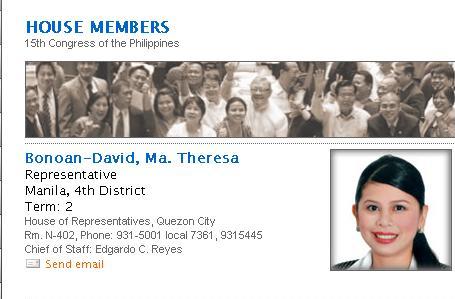 trisha bonoan david congress – THE FILIPINO SCRIBE